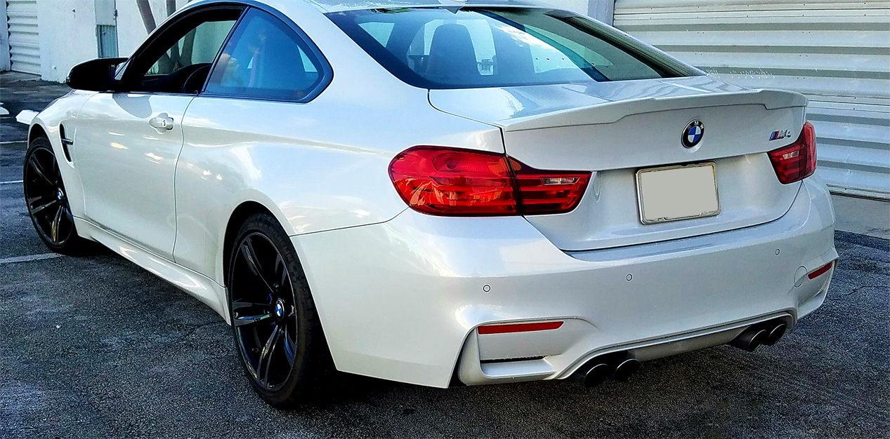 2014-2017 BMW 4 Series M4 Tuner Style Rear Lip Spoiler