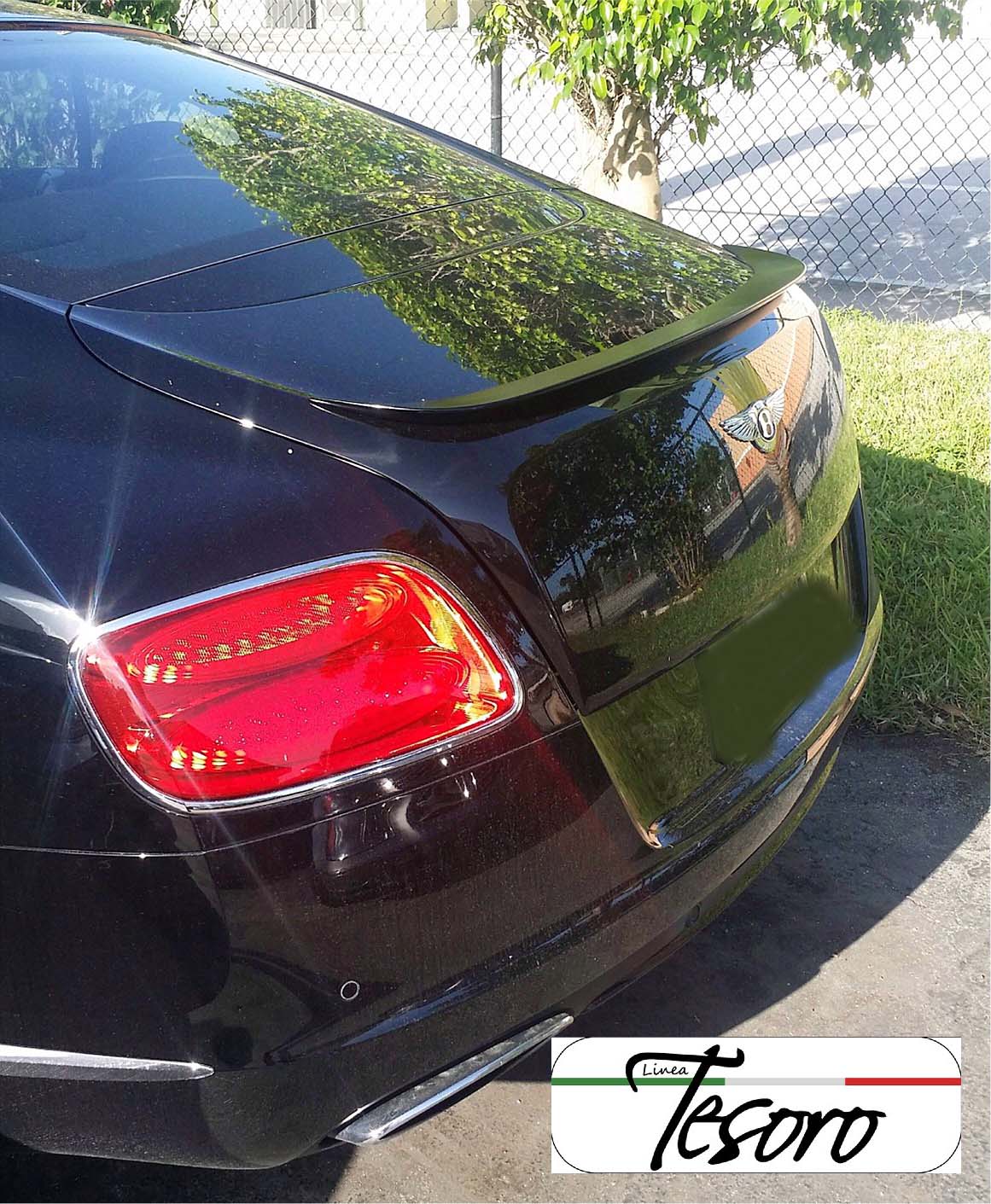 2012-2015 Bentley Continental GT LT Style Rear Lip Spoiler