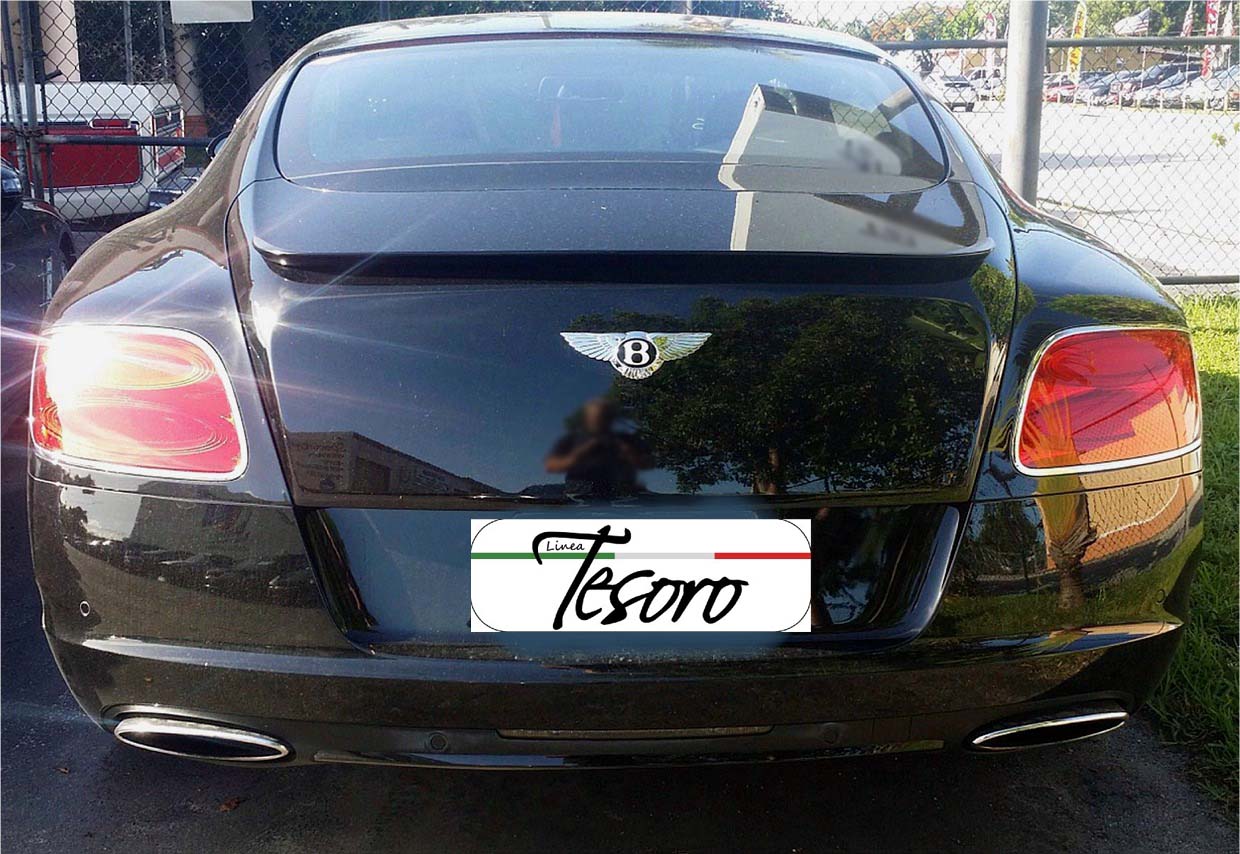 2012-2015 Bentley Continental GT LT Style Rear Lip Spoiler